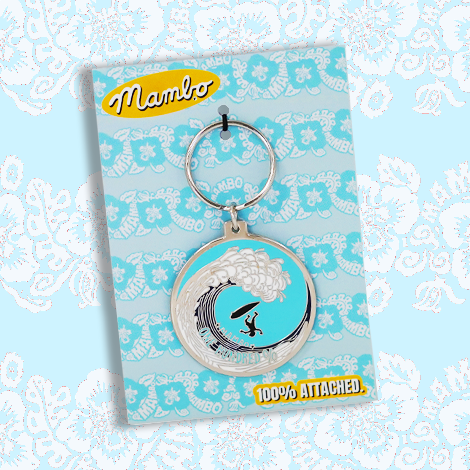 Mambo 'One Hundred %' Keyring