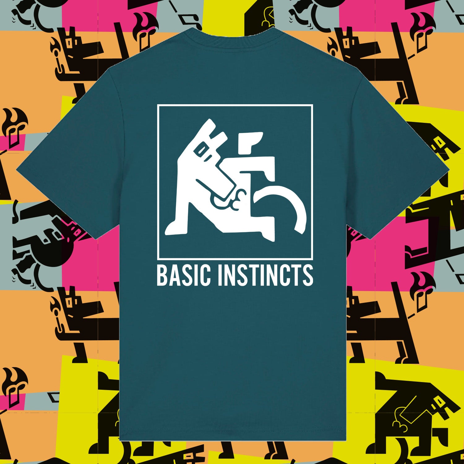 Mambo 'Basic Instincts' T-Shirt - Dark Green | ®Official Mambo Clothing ...