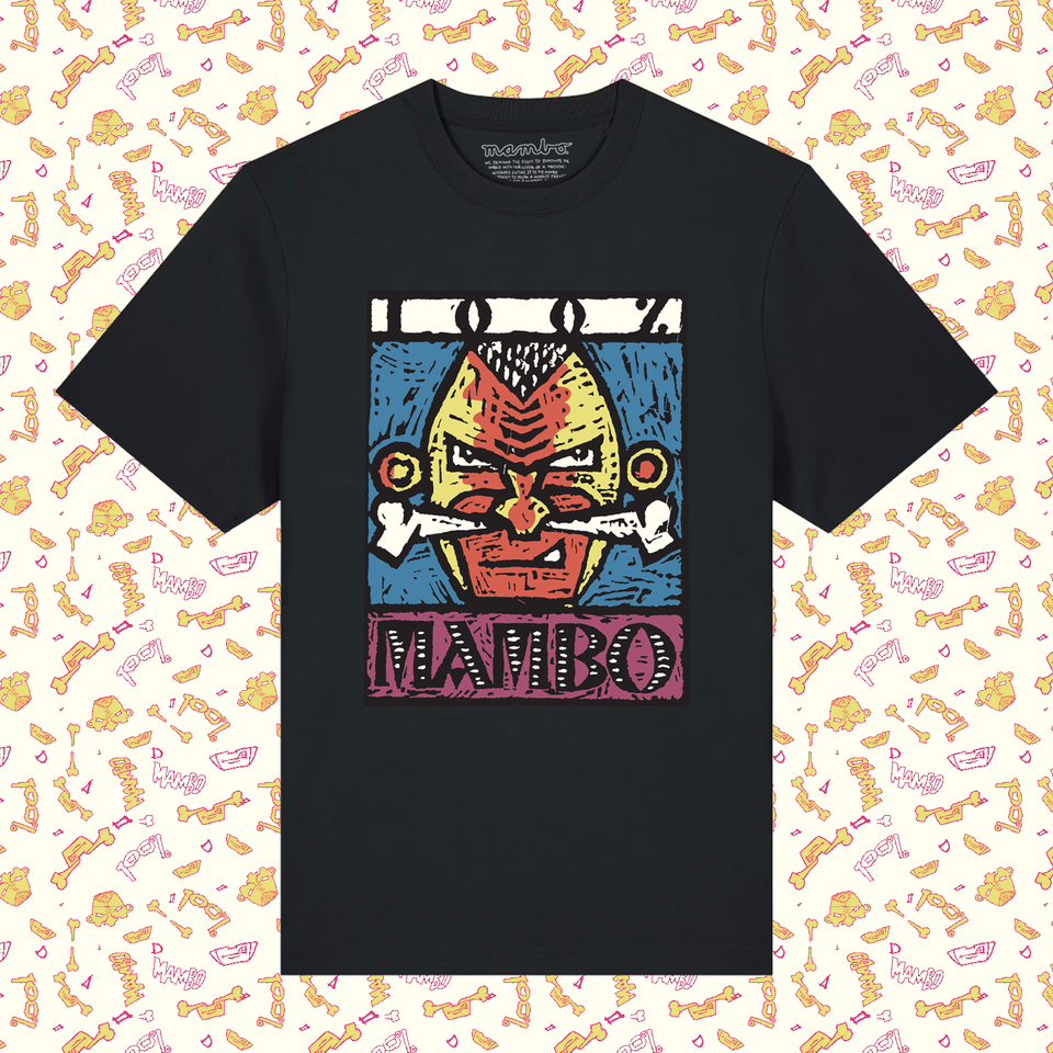 Mambo 'Bones' T-Shirt - Black | ®Official Mambo Clothing Store
