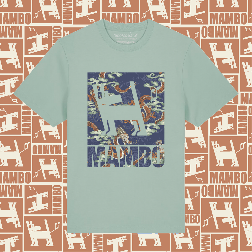Mambo 'Dragon Dog' T-Shirt - Green