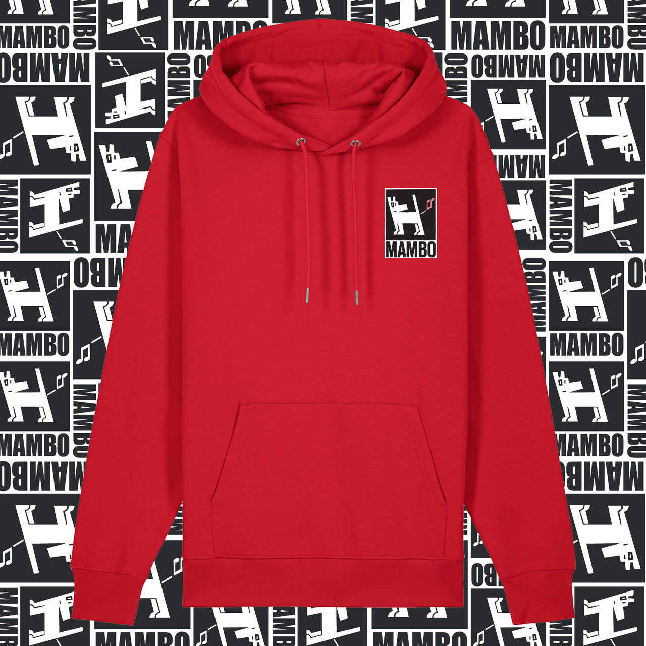 Mambo 'Farting Dog' Hoodie - Red | ®Official Mambo Clothing Store