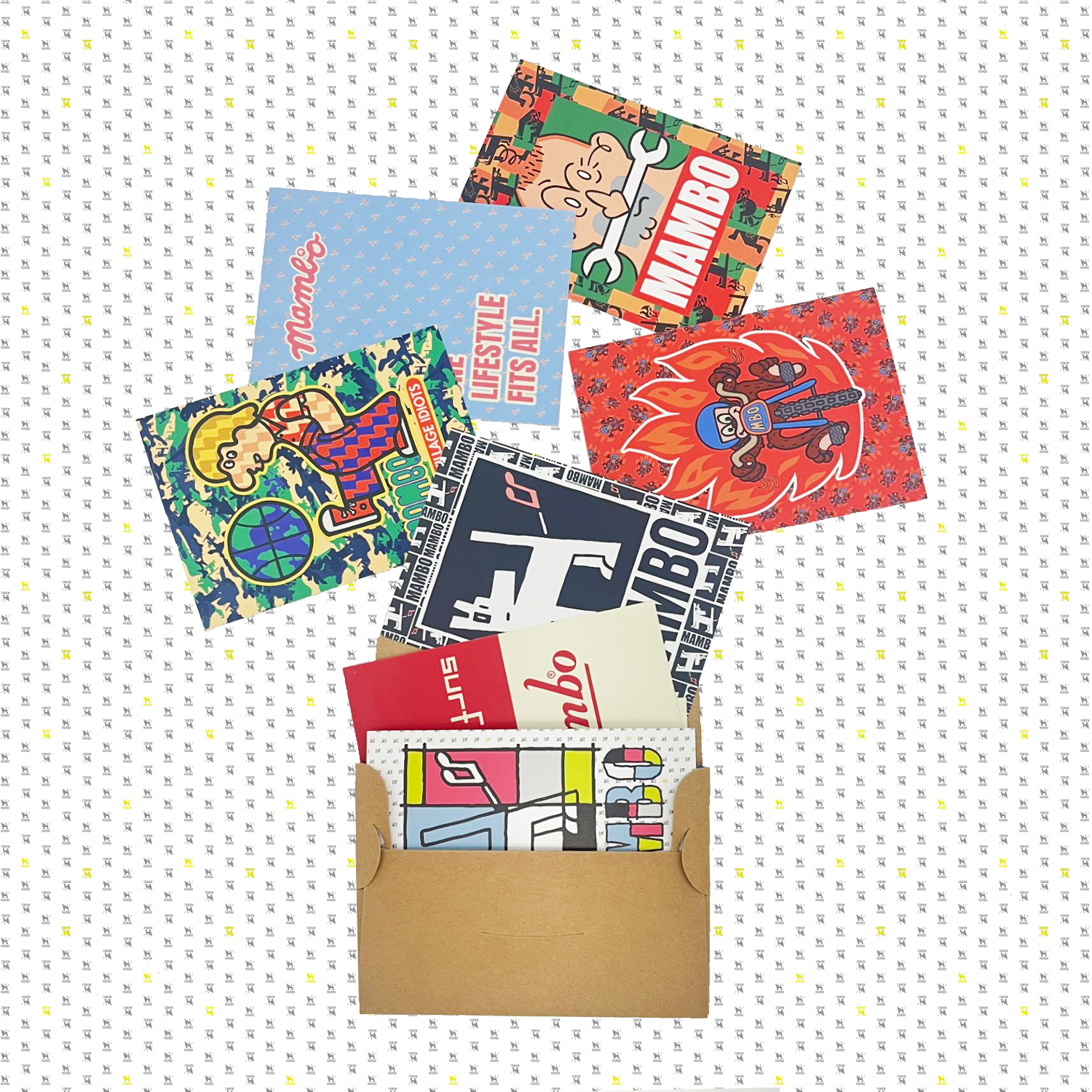 Mambo Wall-Worthy Postcard Set | ®Official Mambo Clothing Store